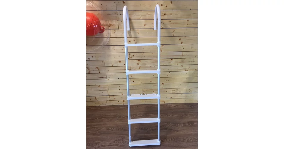 Létra alu fehér 5 fokú OSC - Létrák